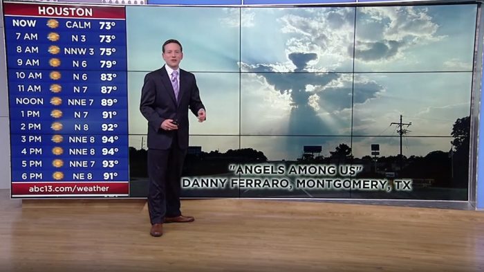 WATCH: TX Morning Commuters Bedazzled As Magnificent Angel Appears In ...