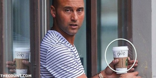 Derek Jeter caught using fake name at Starbucks - TheCount.com