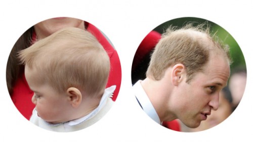 HAIR To The Throne: Prince George VS Prince William: Who Has More ...